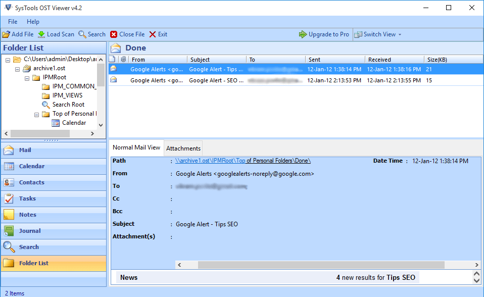 Open OST Files Using the Best & Free Outlook OST Opener / Reader